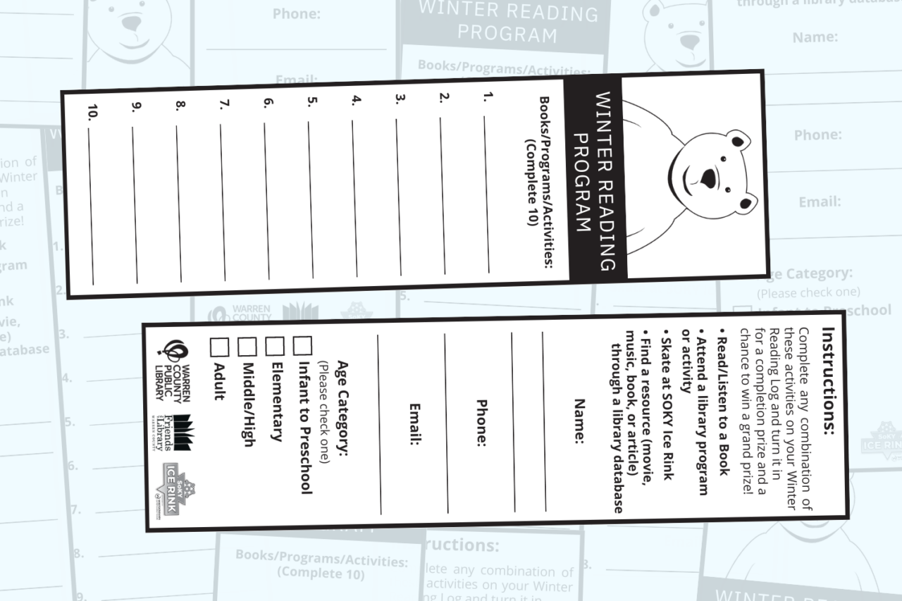 Winter Reading | Warren County Public Library
